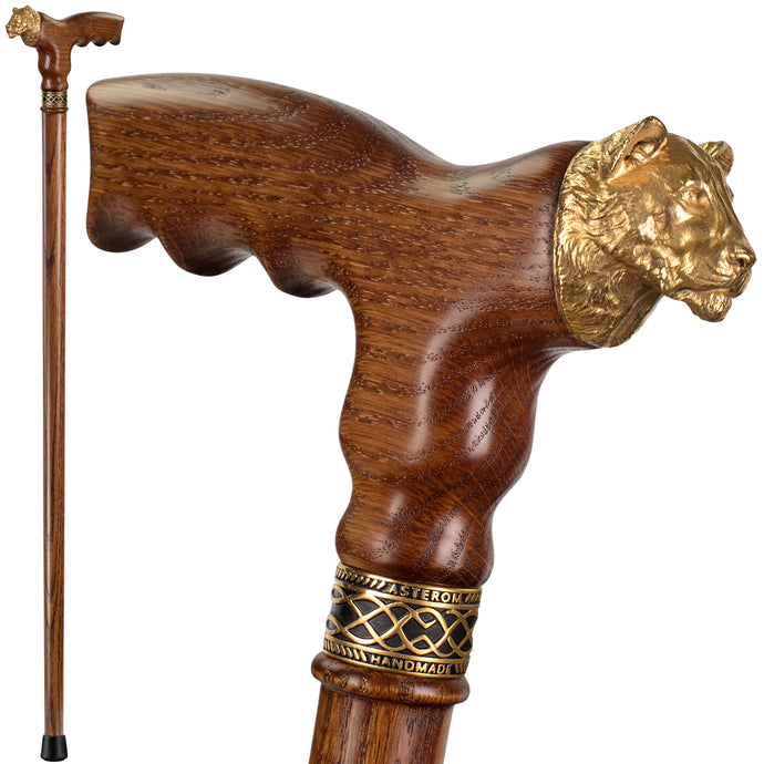 Designer Lioness King Woodne Walking Cane for Women and Man Canes ...