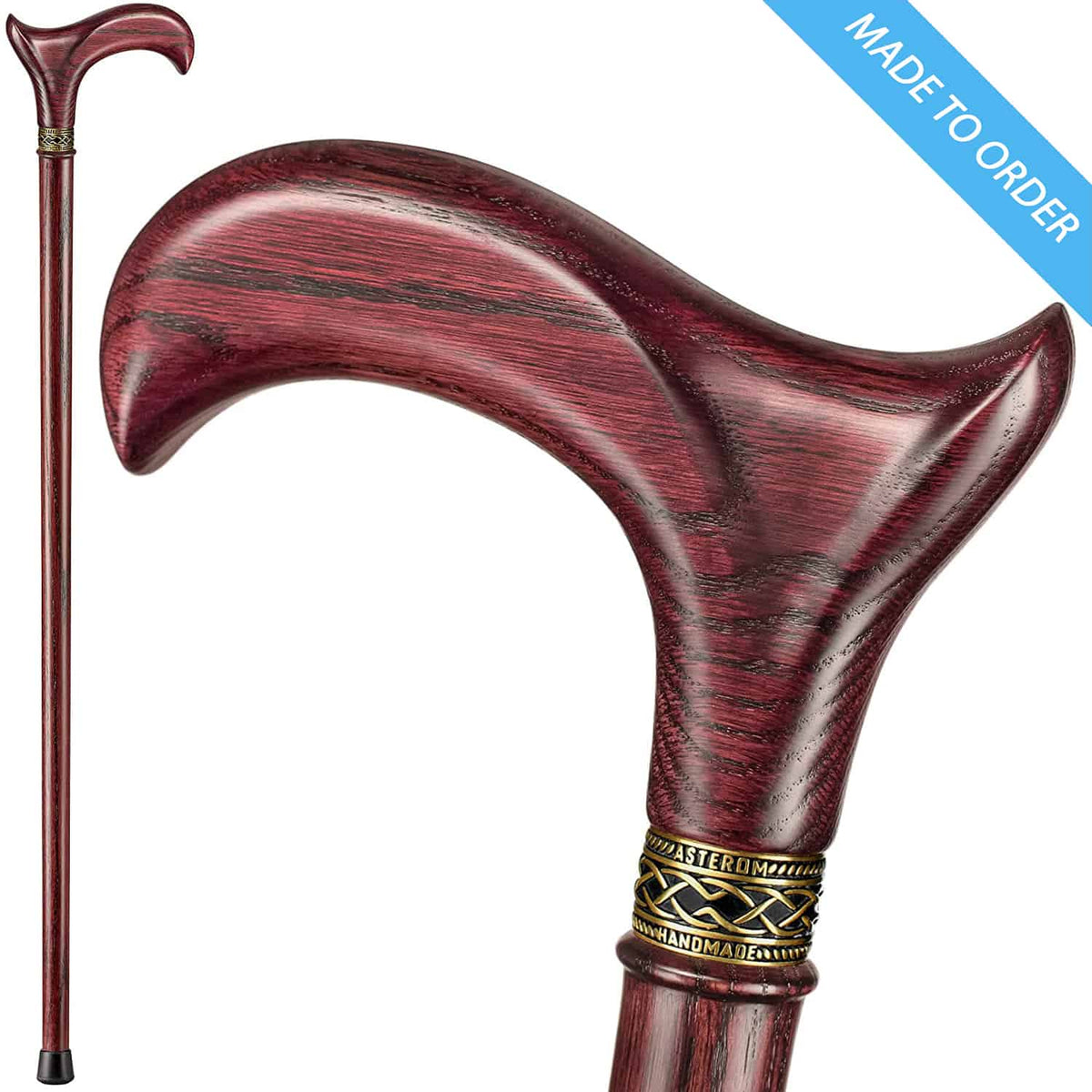 Derby Cane - Custom Length and Color