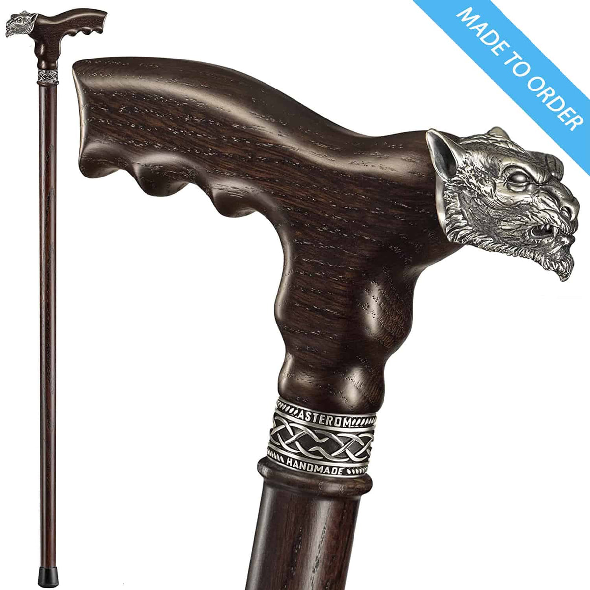 Exclusive Werewolf Walking Cane for Men